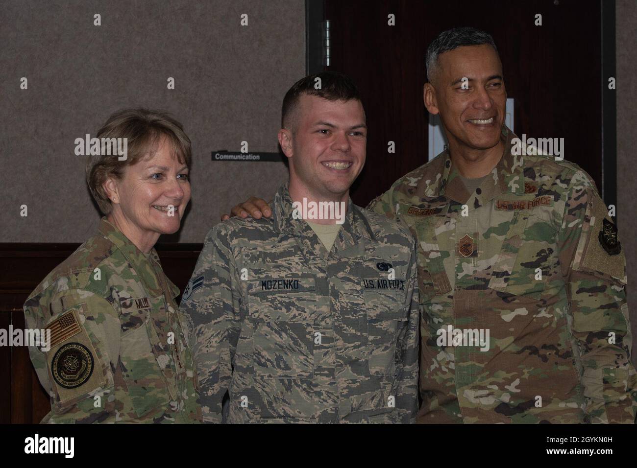General Maryanne Miller and Chief Greene visited the 43rd Air Mobility ...