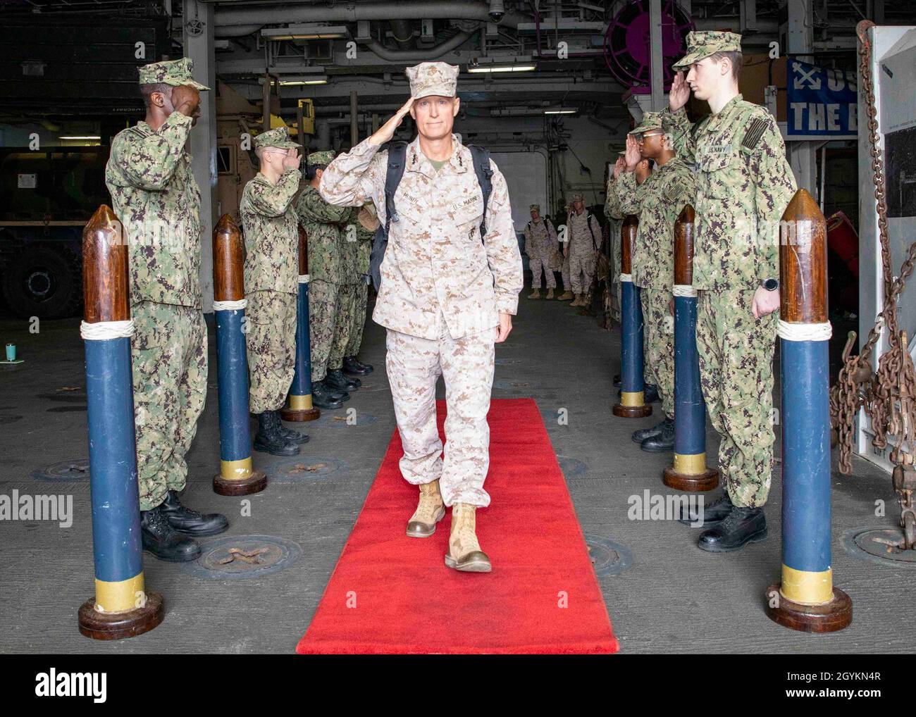 200121-N-SL179-1020 AQABA, Jordan (Jan. 21, 2020) - Lt. Gen. Carl Mundy ...