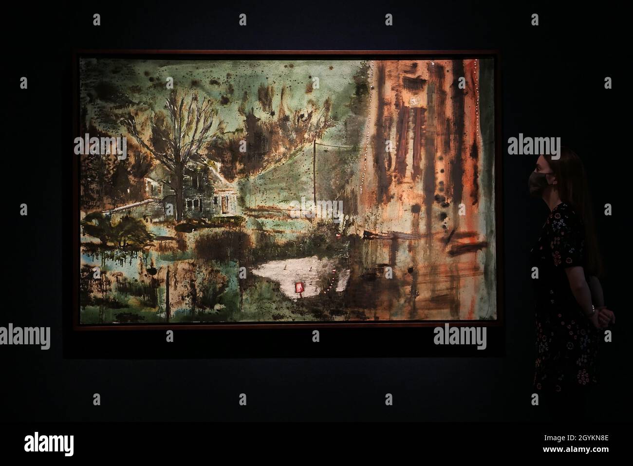 Works by Jean-Michel Basquiat , Peter Doig ,david Hockney , Bridget ...