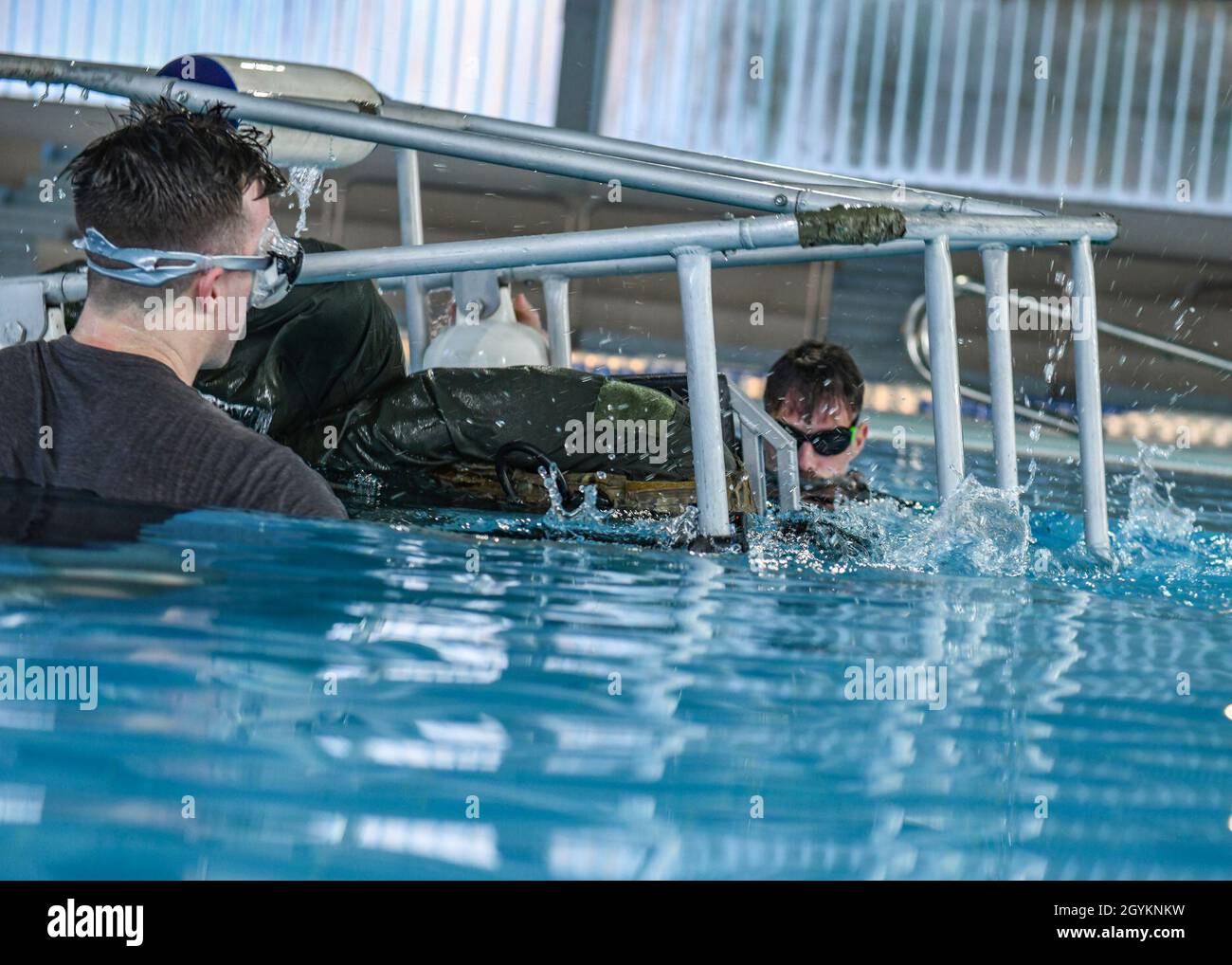 U.S. Air Force Lt. Col. Evan H. Gardner, 31st Operations Group deputy ...