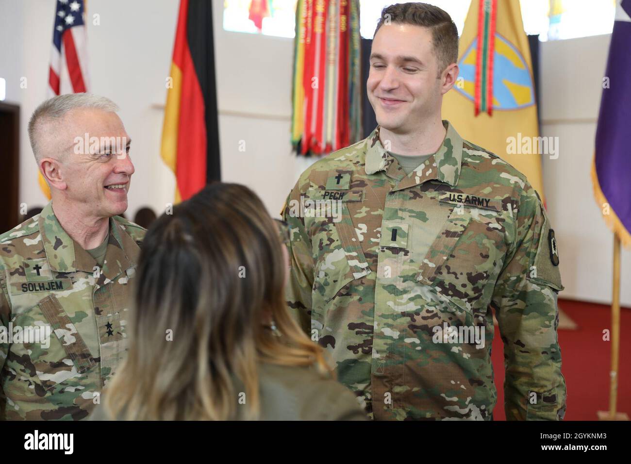 Maj. Gen. Thomas L. Solhjem, U.S. Army Chief of Chaplains welcomes 1st ...