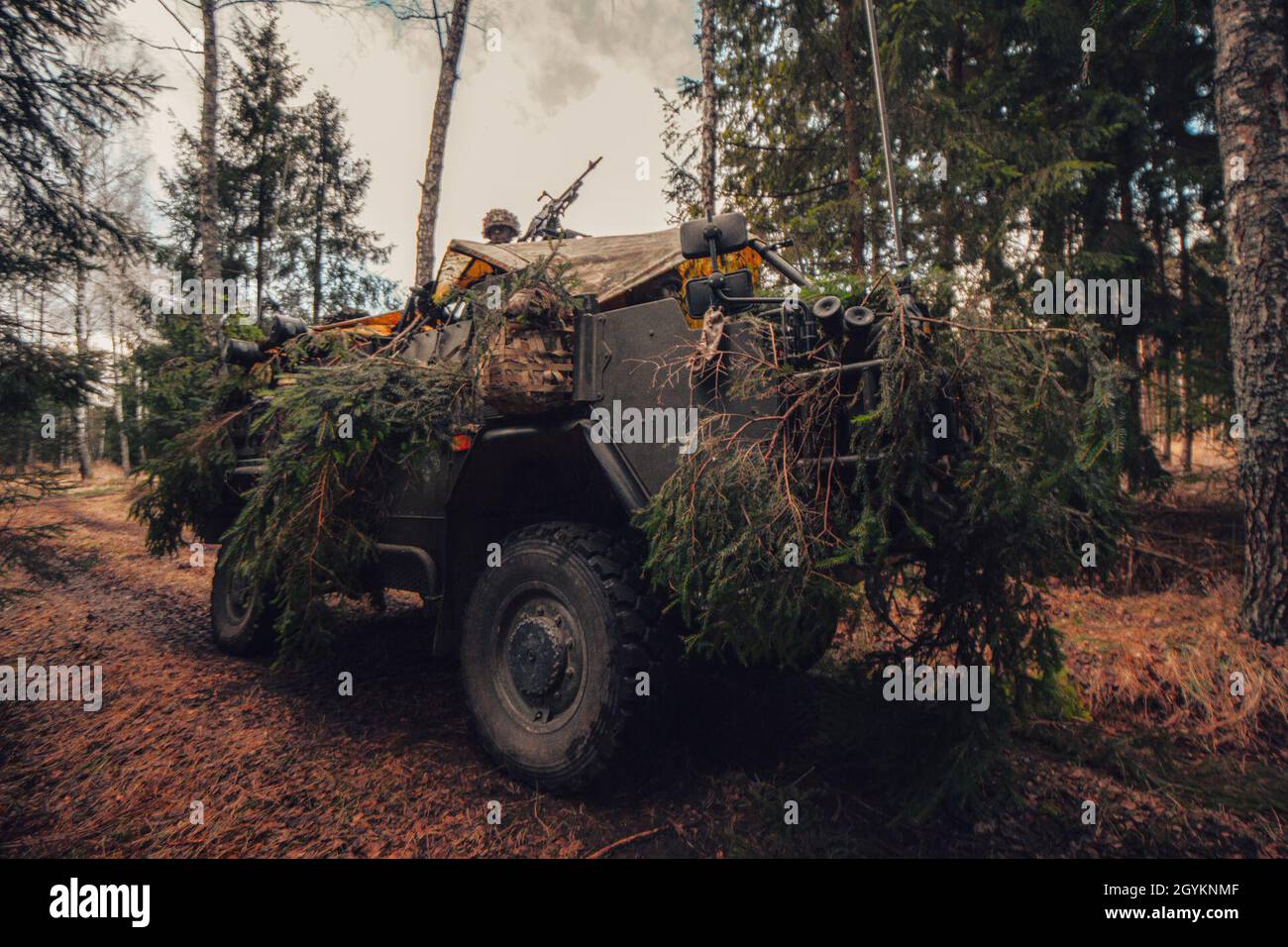 Jackal reconnaissance vehicle hi-res stock photography and images - Alamy