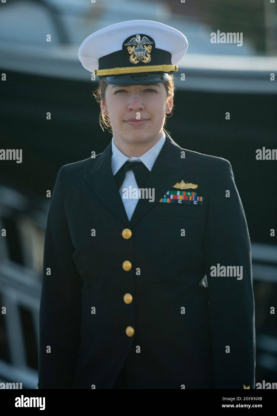 BOSTON (Jan. 15, 2020) Lt. Christina Carson poses for a photo during ...