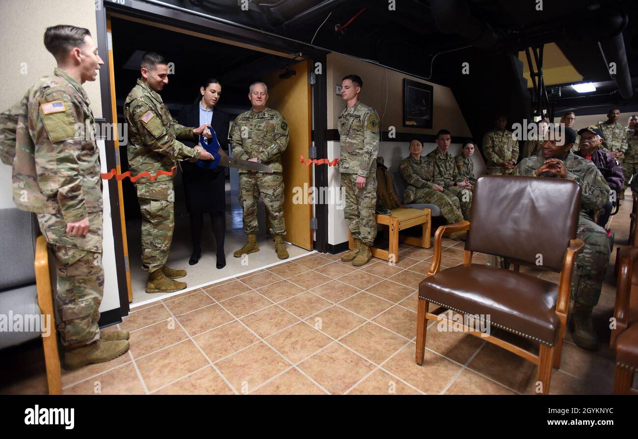 Maj. Gen. John Evans Jr., commanding general of U.S. Army Cadet Command and Fort Knox, watches ...
