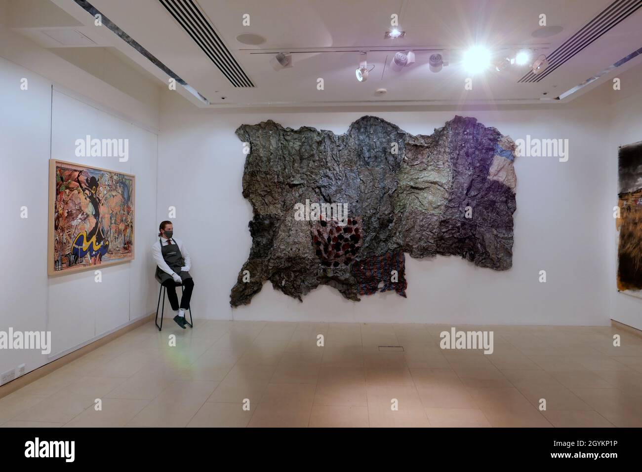 Works by Jean-Michel Basquiat , Peter Doig ,david Hockney , Bridget ...