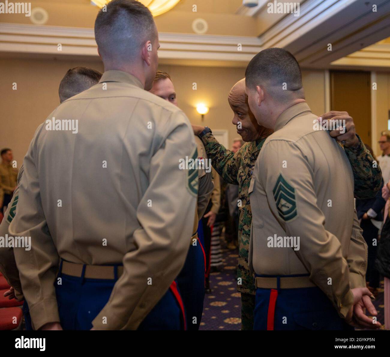 Sergeant Maj. Cortez Brown, Sergeant Major of Marine Corps Recruiting ...