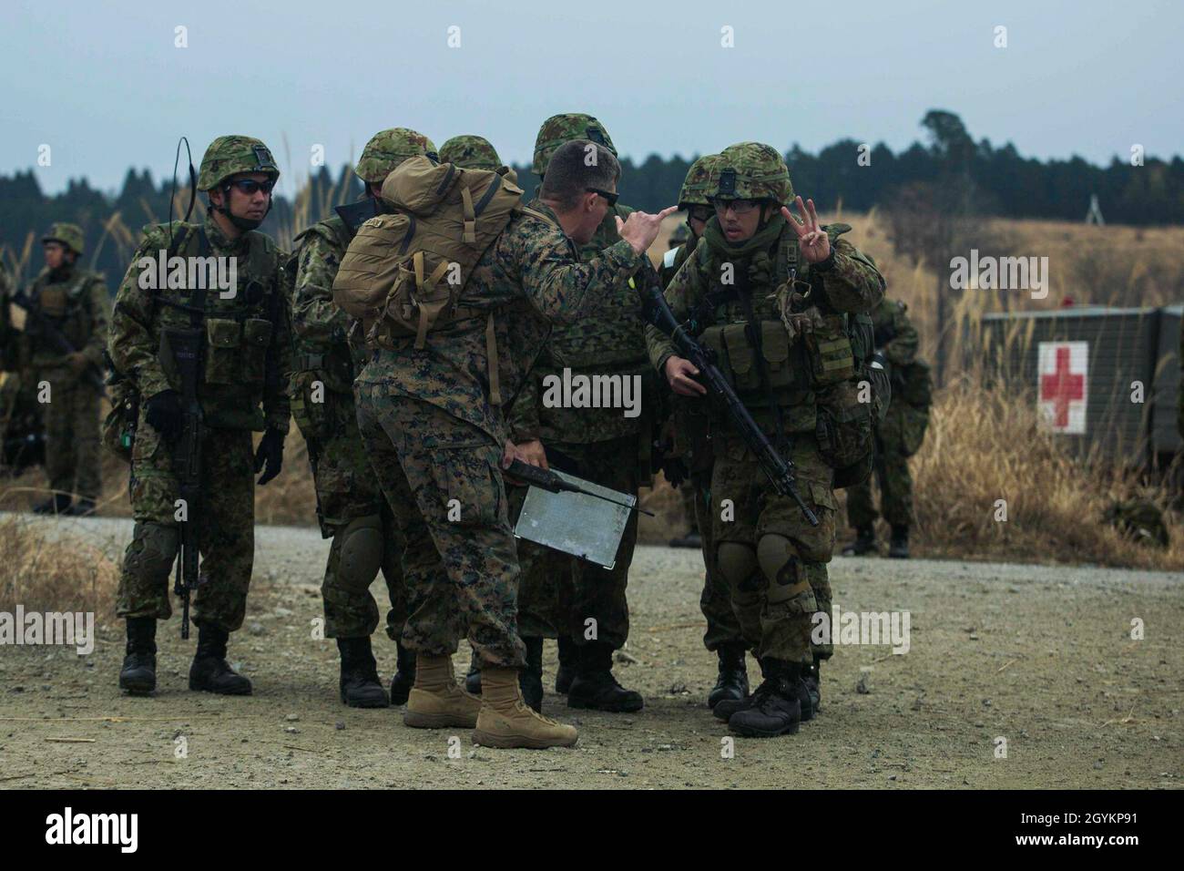 Capt. Miles Snelgrove, the assistance operations officer with Battalion ...