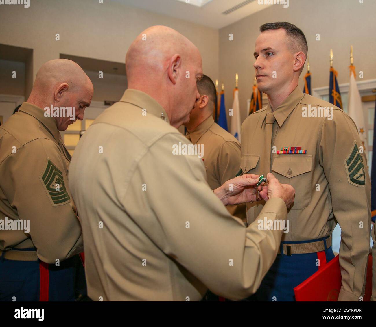U.S. Marine Corps Gen. David H. Berger, Commandant of the Marine Corps ...