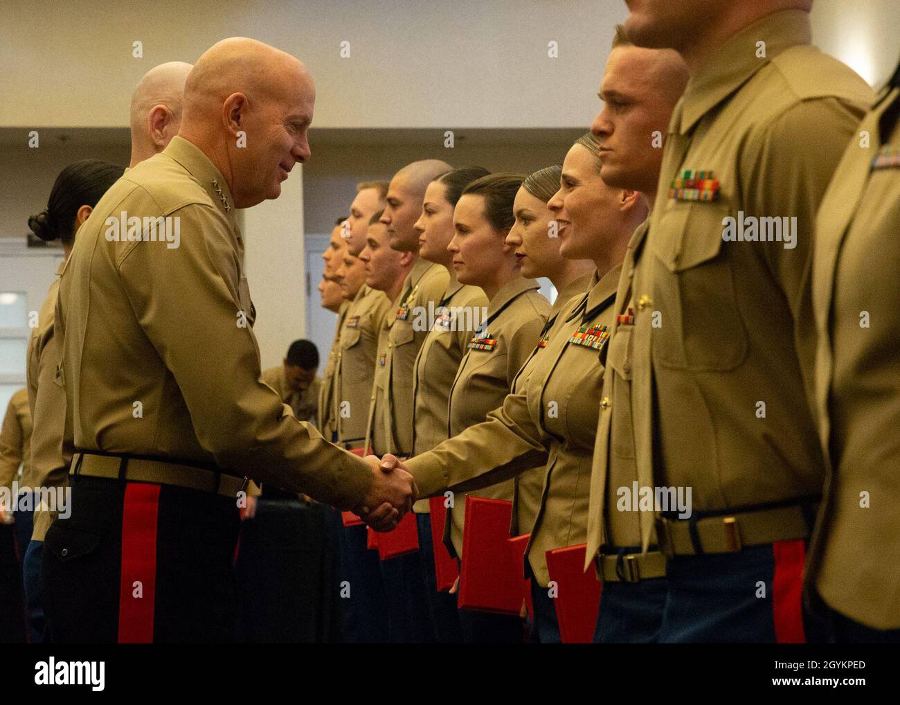 U.S. Marine Gen. David H. Berger, Commandant of the Marine Corps ...