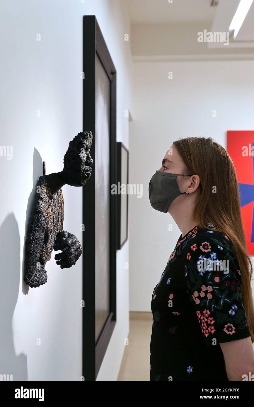 Works by Jean-Michel Basquiat , Peter Doig ,david Hockney , Bridget ...