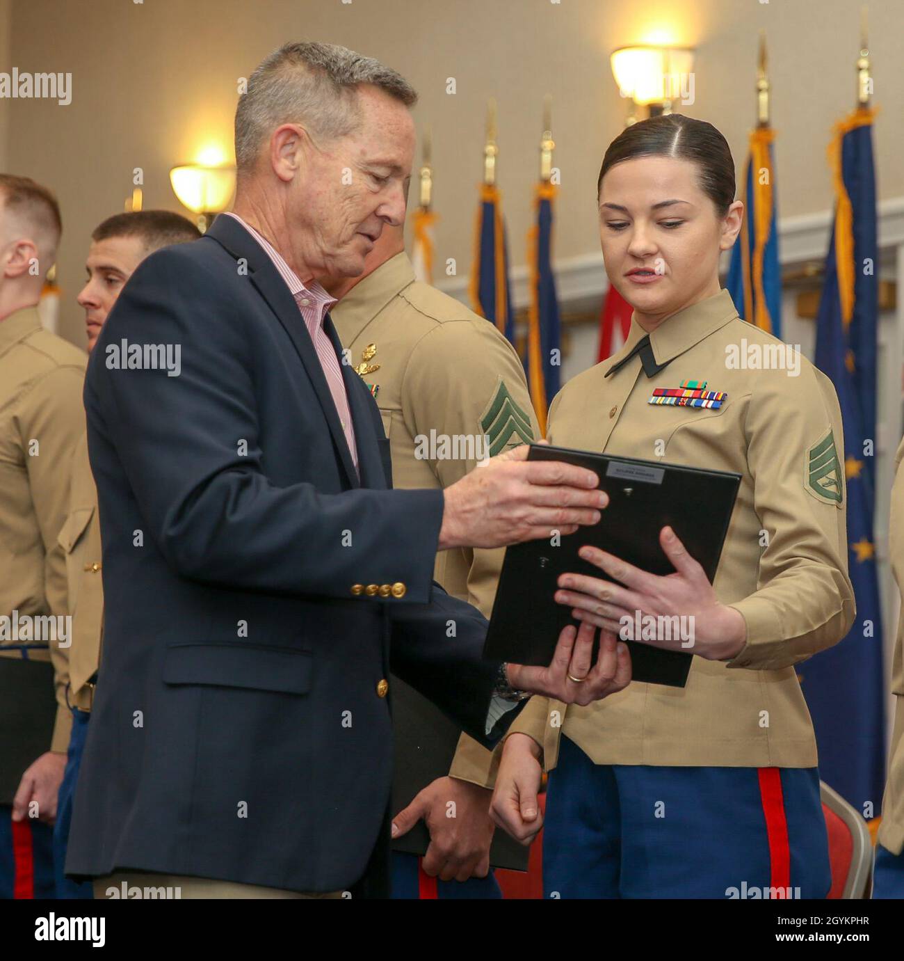 Marine corps association and foundation hi-res stock photography and ...
