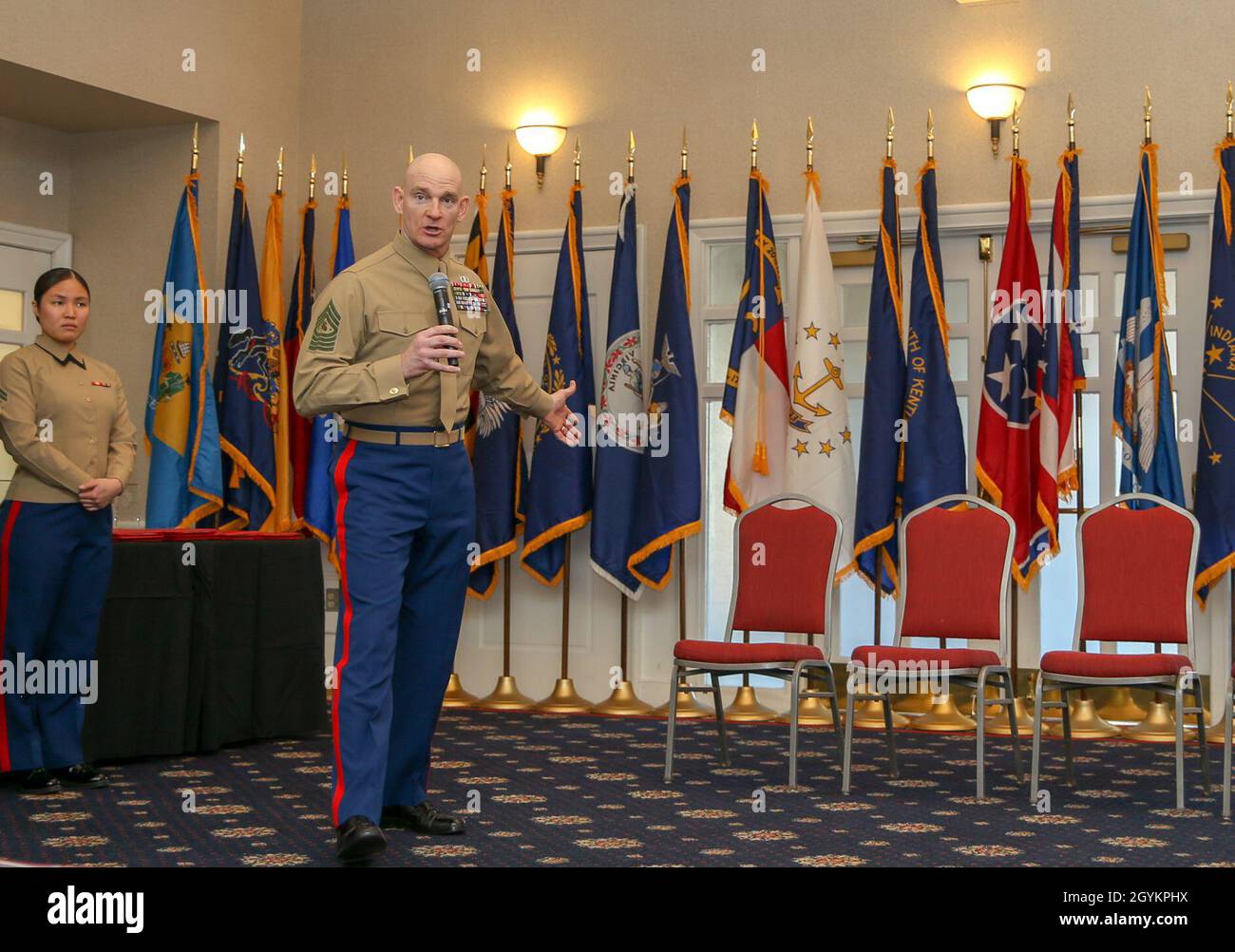 U.S. Marine Corps Sgt. Maj. Troy E. Black, Sergeant Major of the Marine ...