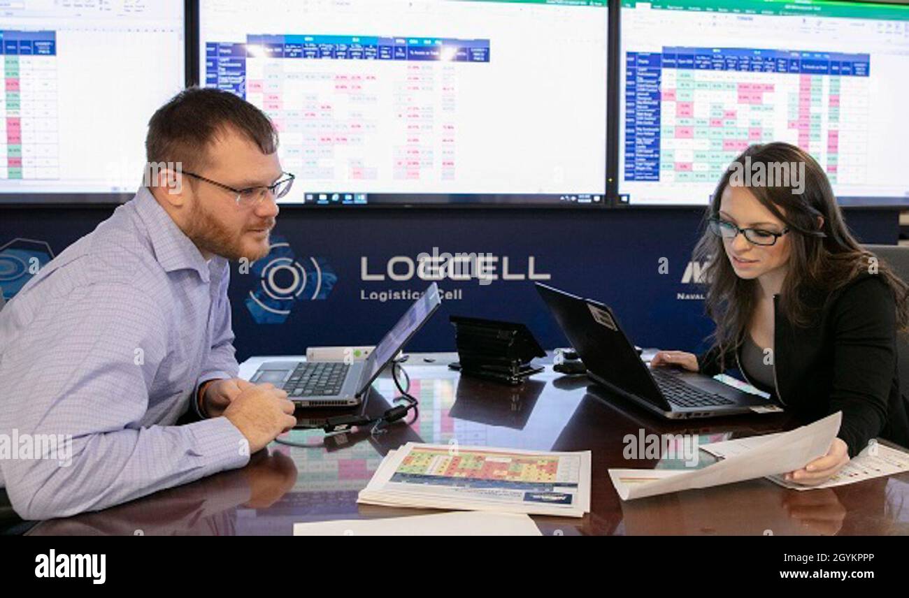 Aviation Operation Data Analysts, John Jordan and Alicia Hughes, review ...