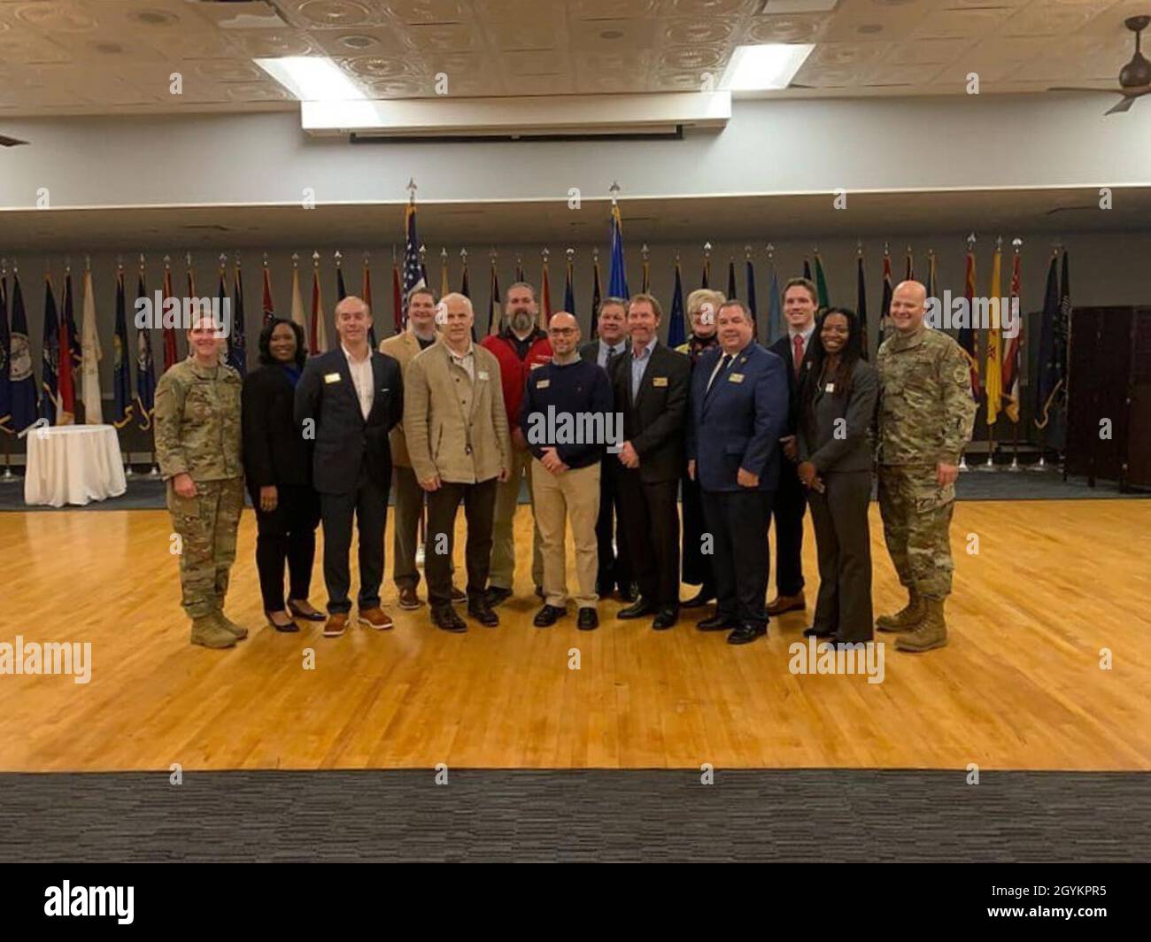 Col. Samantha Weeks (far left), 14th Flying Training Wing commander ...