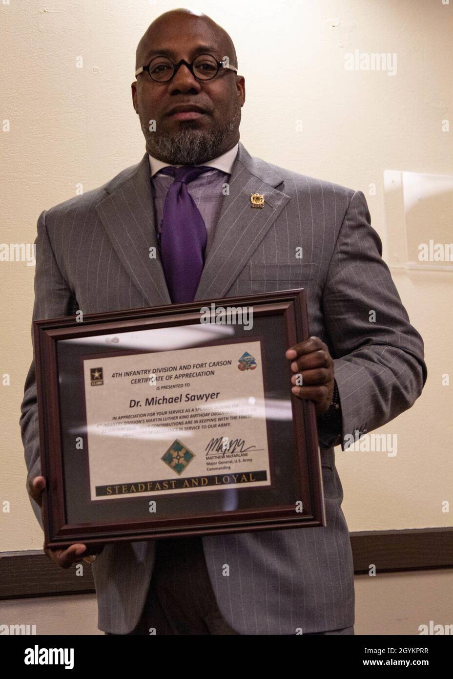 Certificate of appreciation for speaker hi-res stock photography and ...