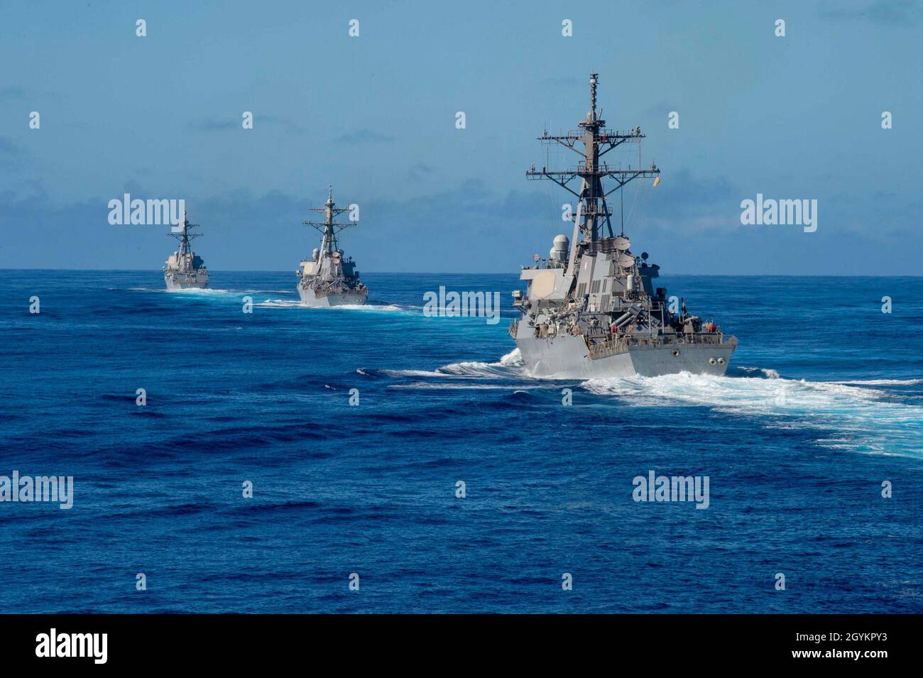 PACIFIC OCEAN (Jan. 22, 2020) The Arleigh Burke-class guided-missile ...
