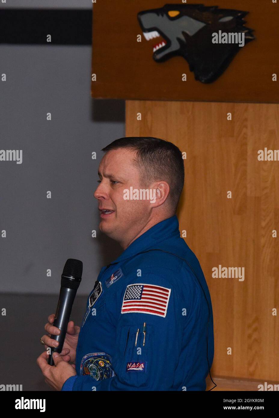 U.S. Air Force Col. Jack Fischer, 50th Space Wing vice commander ...