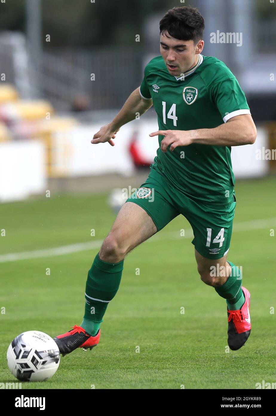 Republic of Ireland's Liam Kerrigan in action during the UEFA Under-21 ...
