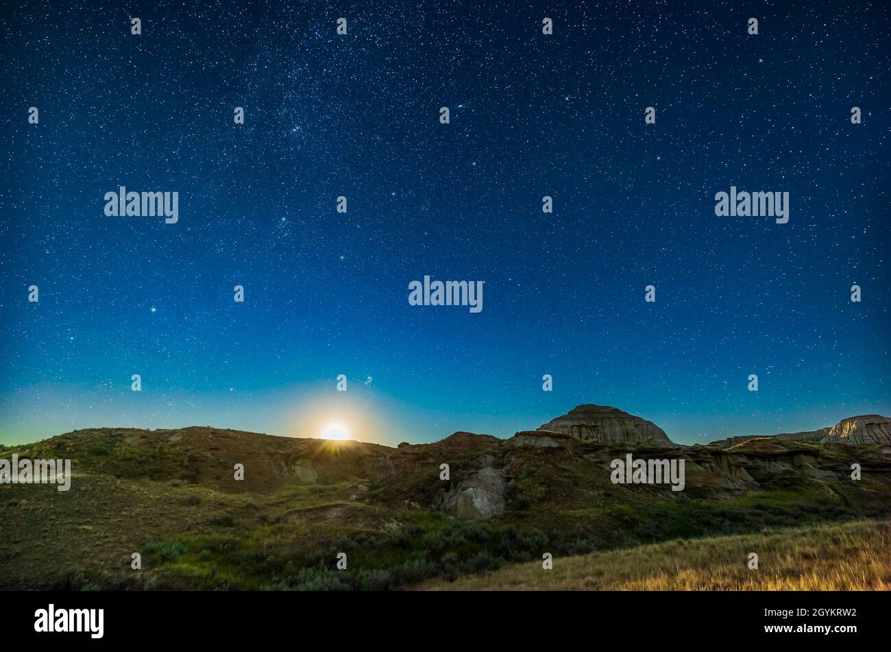 Last Quarter Moon Rise