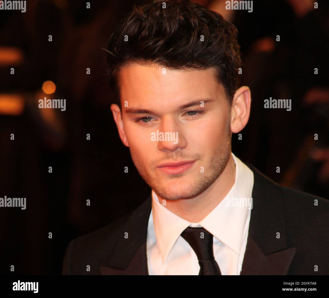 London. UK. Jeremy Irvine at the UK Premiere of War Horse at the Odeon ...
