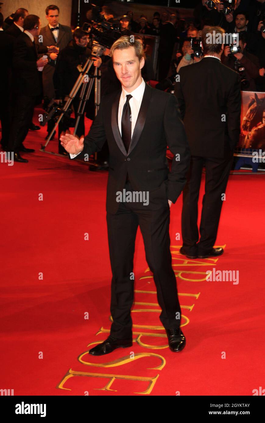 London. UK. Benedict Cumberbatch at the UK Premiere of War Horse at the ...