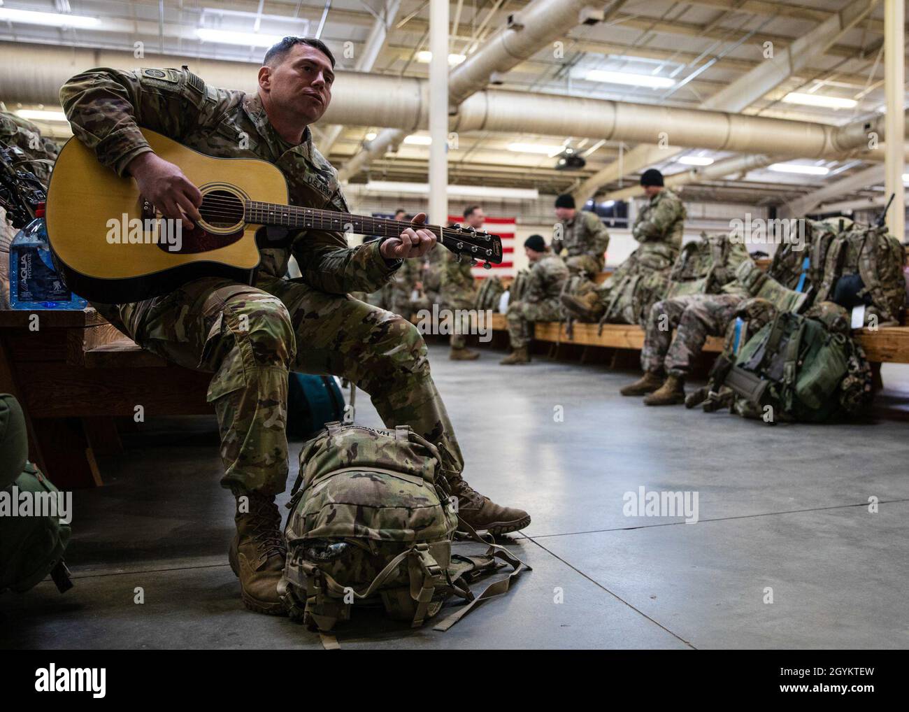 A Paratrooper assigned to 1st Battalion, 325th Airborne Infantry ...