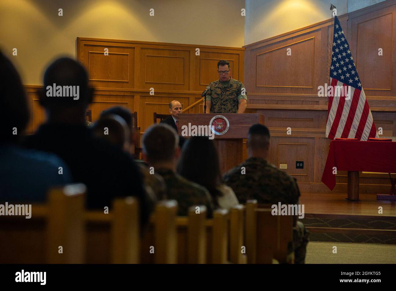 U.S. Marine Corps Master Gunnery Sgt. Neil Vernon, aircraft maintenance ...