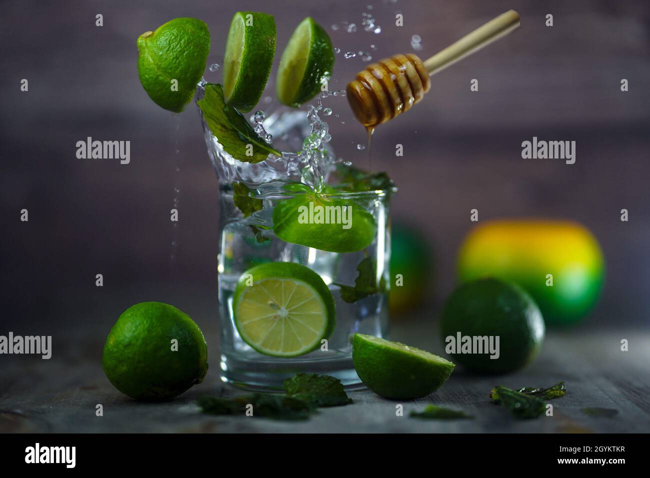 Drink on the table Stock Photo - Alamy