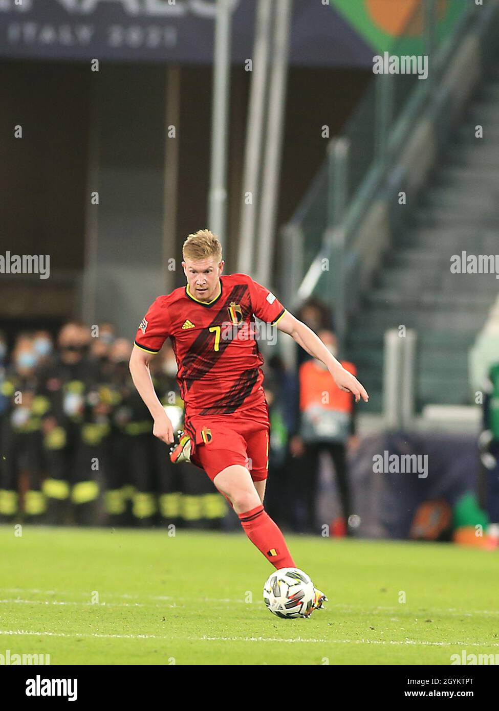 Allianz Stadium, Turin, Italy, October 07, 2021, Kevin De Bruyne ...