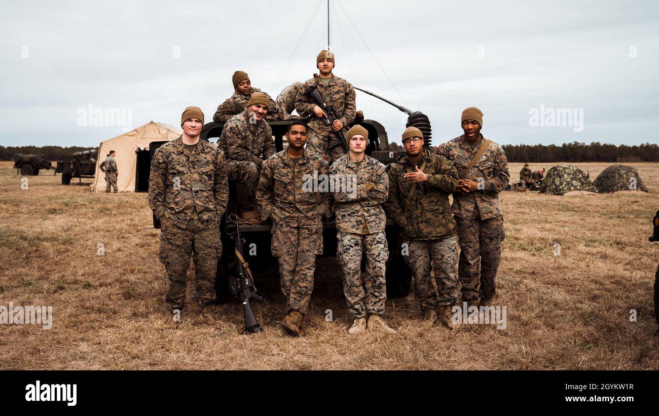 U.S. Marines with Combat Logistics Regiment 27, 2nd Marine Logistics ...