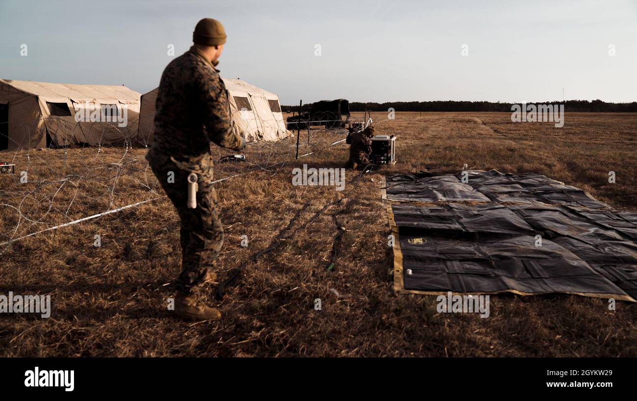 U.S. Marines with Combat Logistics Regiment 27, 2nd Marine Logistics ...