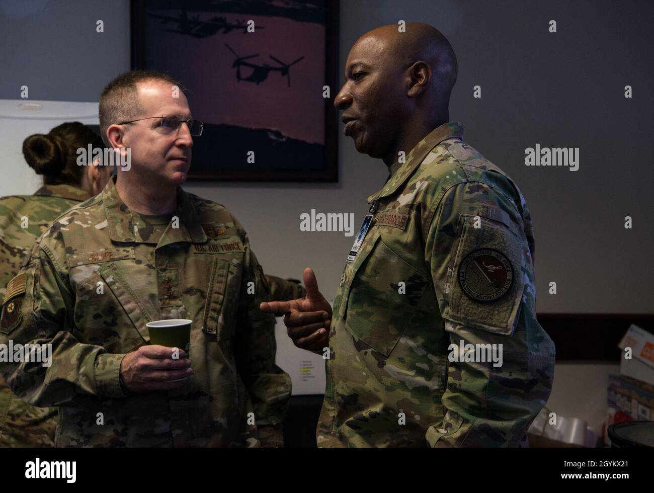 Chief master sergeant of the air force kaleth o hi-res stock ...