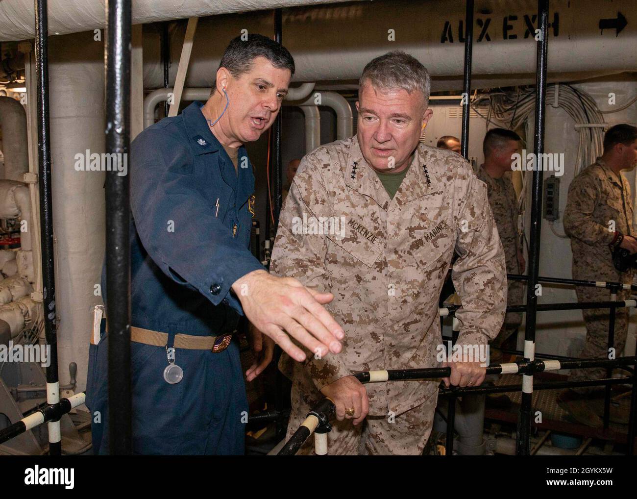 200123-N-SL179-1117 RED SEA (Jan. 20, 2020) - Gen. Kenneth F. McKenzie ...