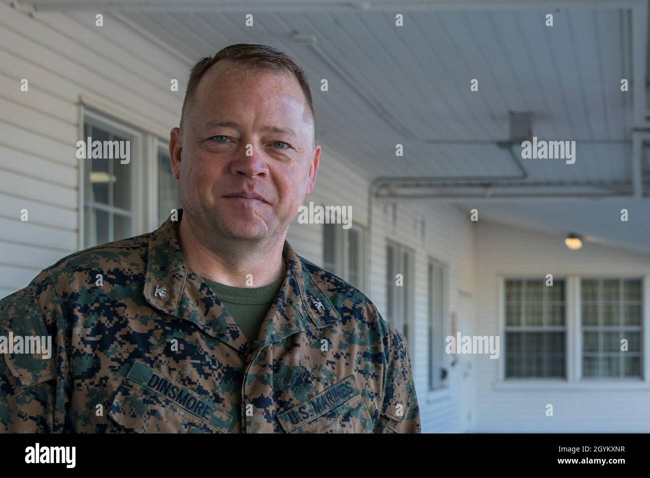 U.S. Marine Corps Col. Jeffrey S. Dinsmore, assistant chief of staff ...