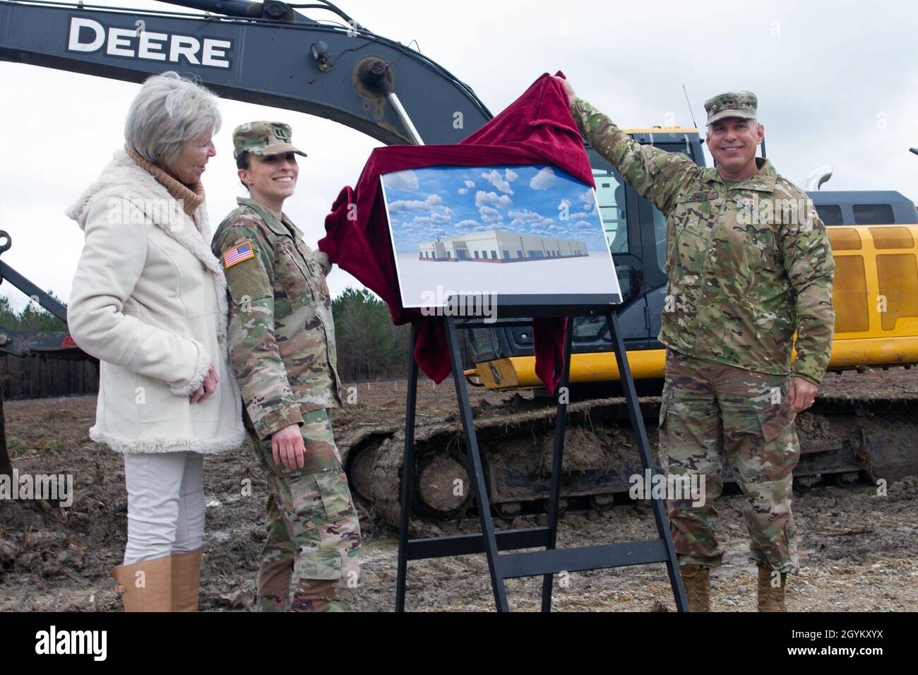 The 81st Readiness Division hosted a groundbreaking ceremony for a new ...