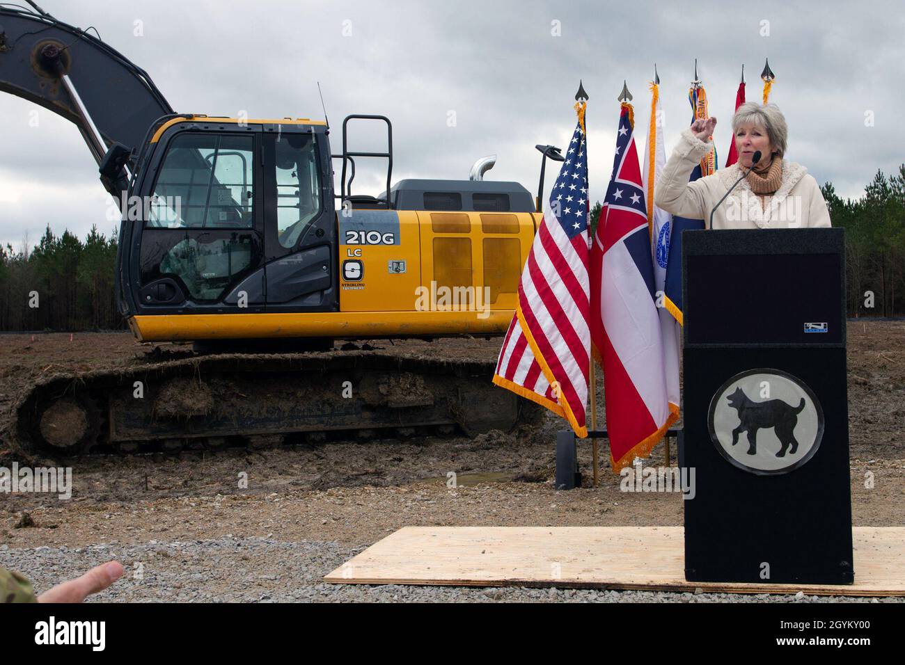 The 81st Readiness Division hosted a groundbreaking ceremony for a new ...
