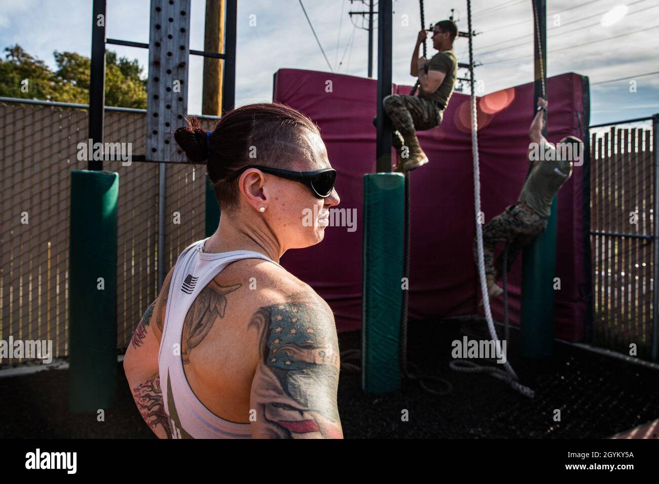 U.S. Marines with Sierra Battery, 5th Battalion, 11th Marine Regiment ...