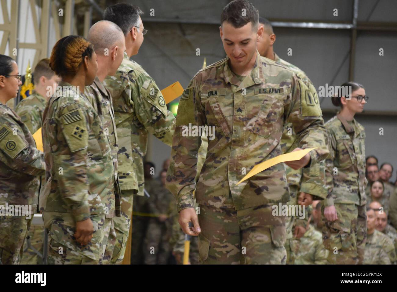 Sgt. Christopher Cola, 77th Special Troops Battalion, 77th Sustainment ...