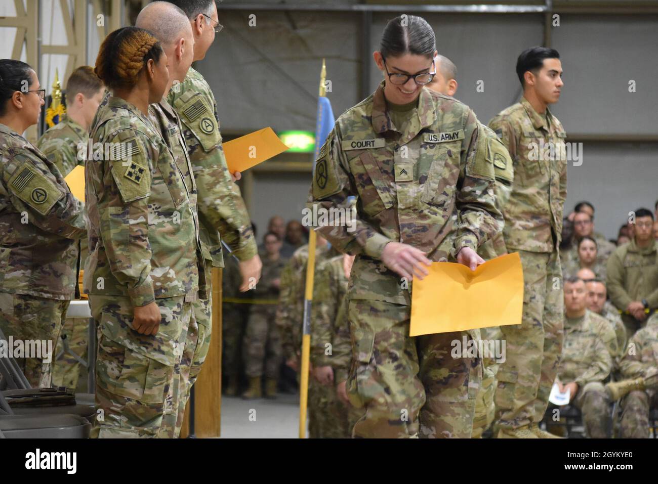 Cpl. Karli S. Court, 470th Movement Control Battalion, 77th Sustainment ...