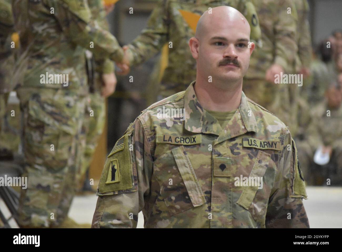 Spc. Noble LaCroix, 152nd Combat Sustainment Support Battalion, 77th ...