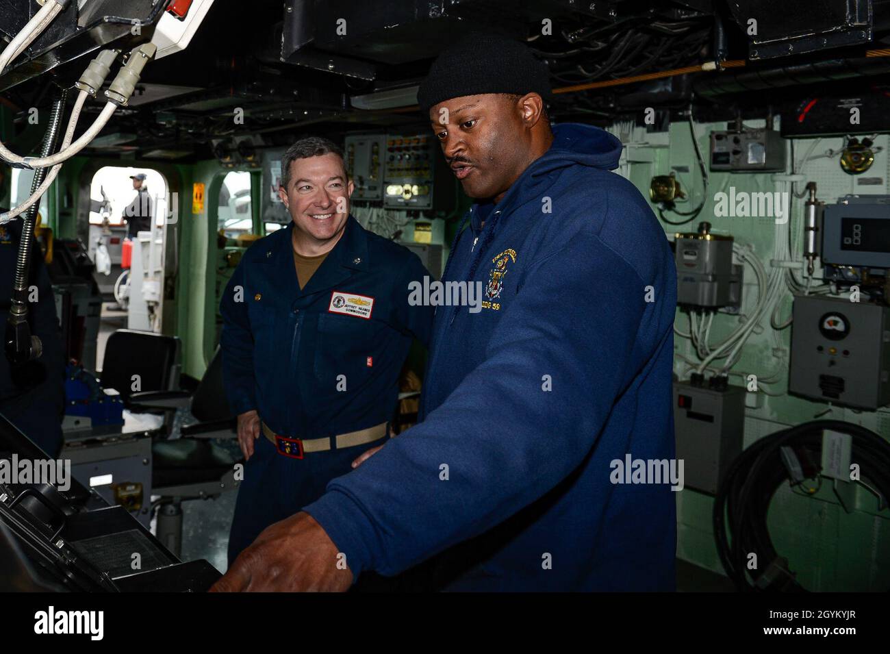 PACIFIC OCEAN (Jan. 24, 2020) Capt. Jeffrey Heames, commodore ...