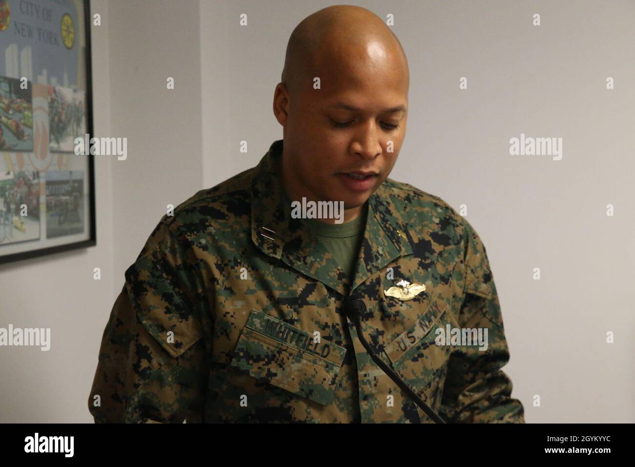 Lt. Ryan Whitfield, Chaplain with Chemical Biological Incident Response ...