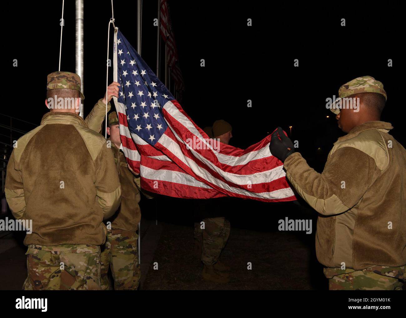 U.S. Air Force fire protection students from the 312th Training ...