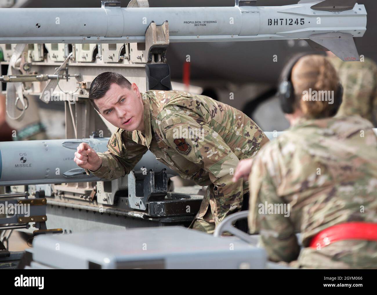 Staff Sgt. Tyler James McGovern, 63rd Aircraft Maintenance Unit weapons ...