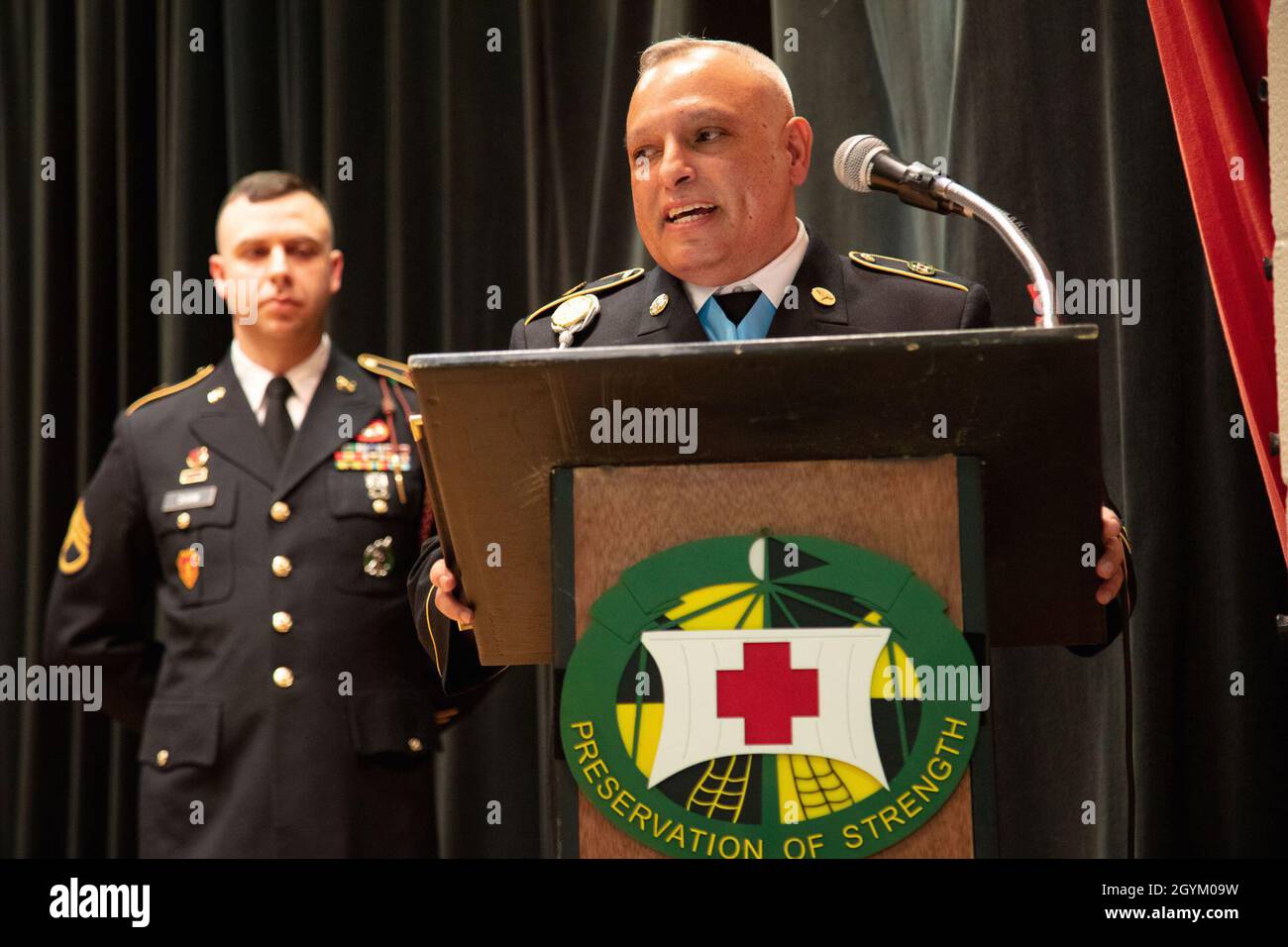 During a combined Sergeant Audie Murphy Club and NCO Induction Ceremony ...