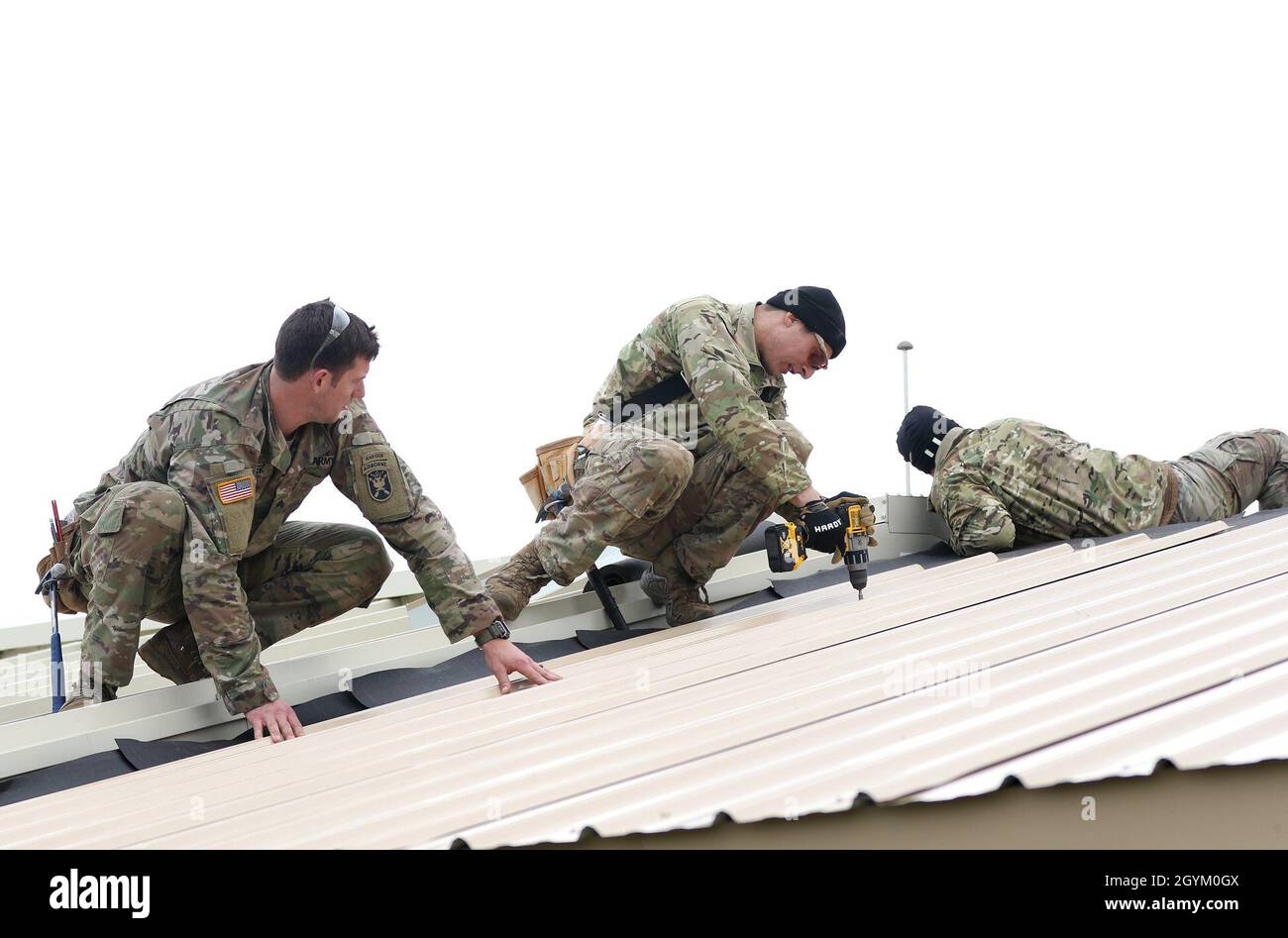Military construction techniques hi-res stock photography and images ...