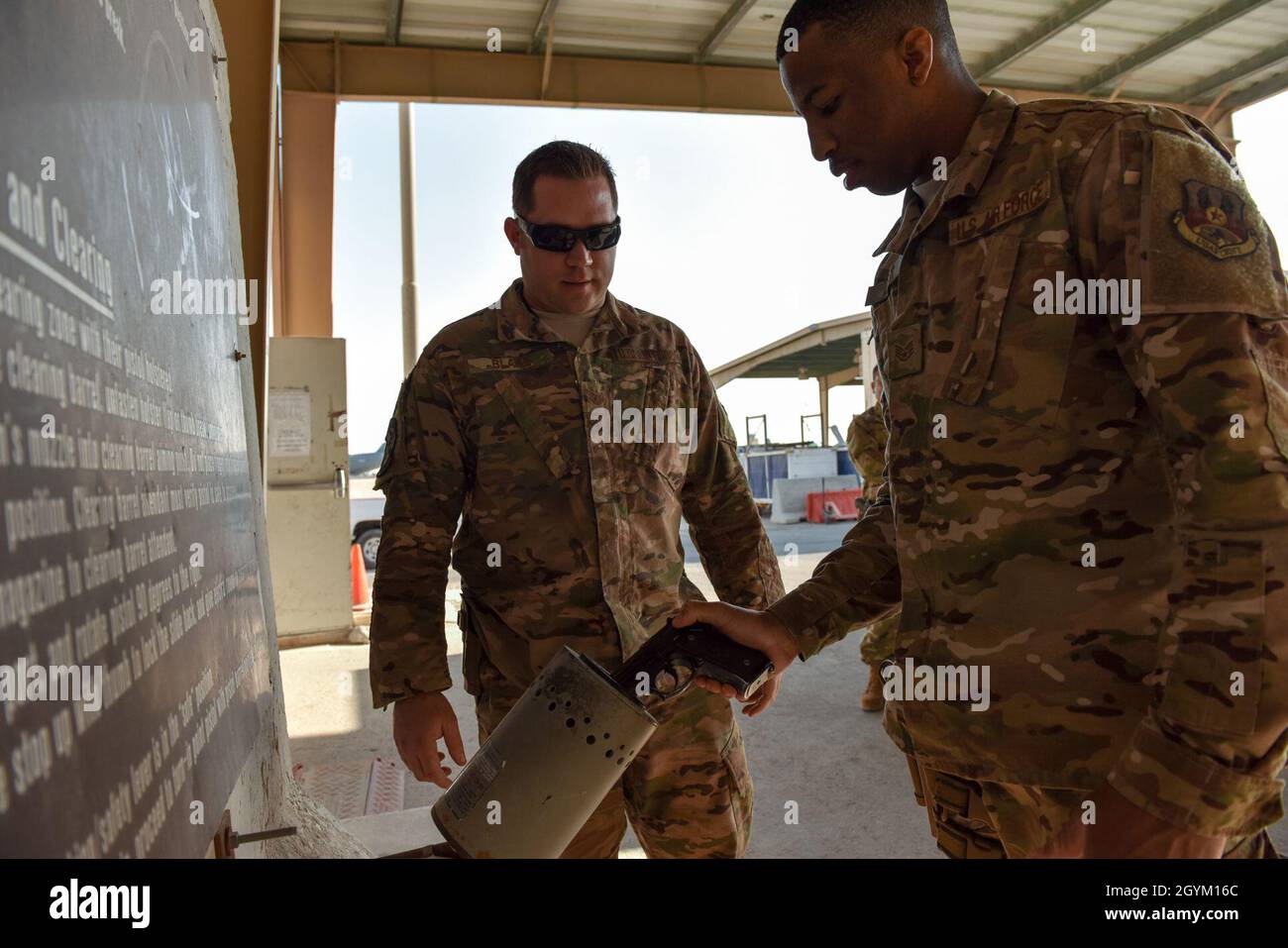 Tech. Sgt. Steven Blake, non-commissioned officer-in-charge of the ...