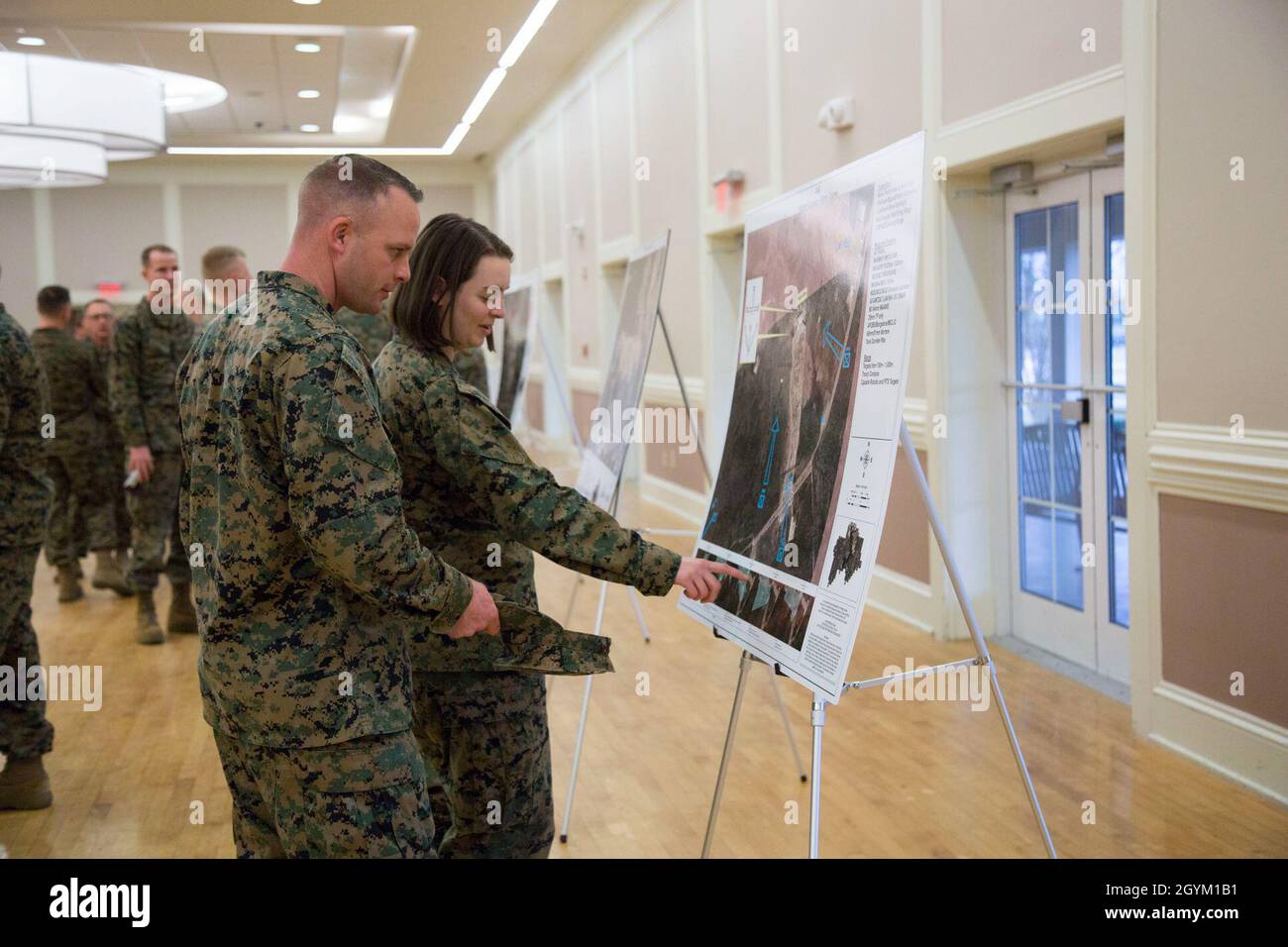 U.S. Marine Corps 1st Lt. Ashley Velez, Headquarters and Support ...