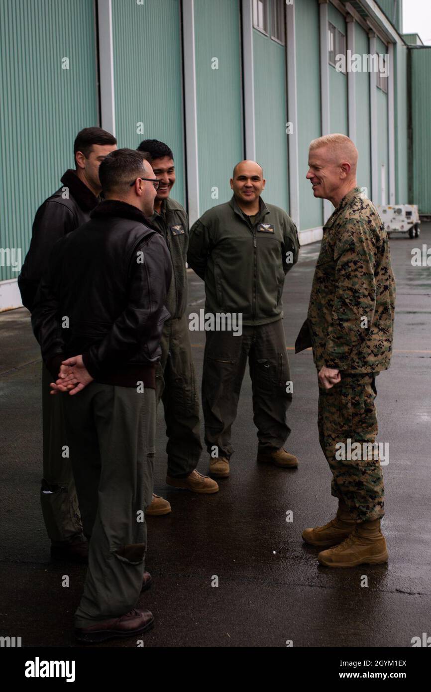 U.S. Marine Corps Maj. Gen. Paul J. Rock Jr., Commanding General of 3rd ...