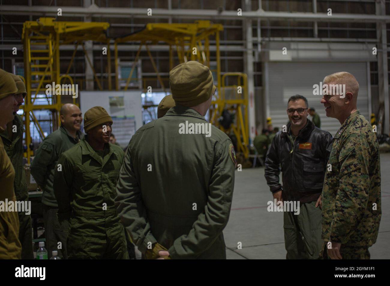 U.S. Marine Corps Maj. Gen. Paul J. Rock Jr., Commanding General of 3rd ...